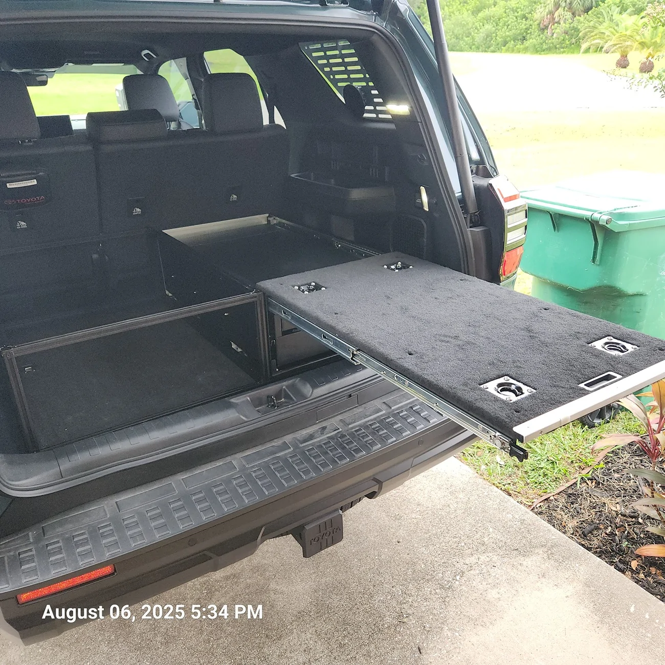 Rear cargo storage / pullout drawers build | 2025 4Runner Forum (6th ...