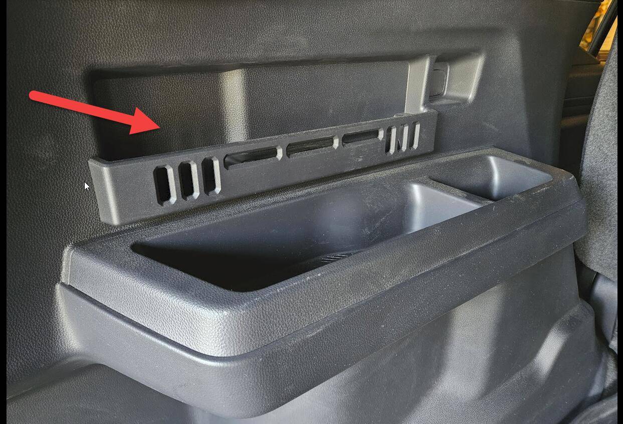 Rear side storage in cargo area. What can possibly go here? | 2025 ...