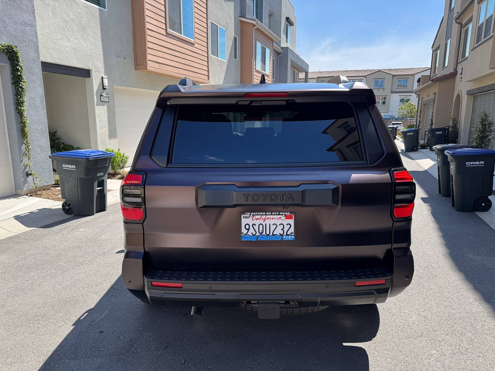 Vinyl wrapped 2025 4Runner build: 2" level lift, +25 offset RRW wheels ...