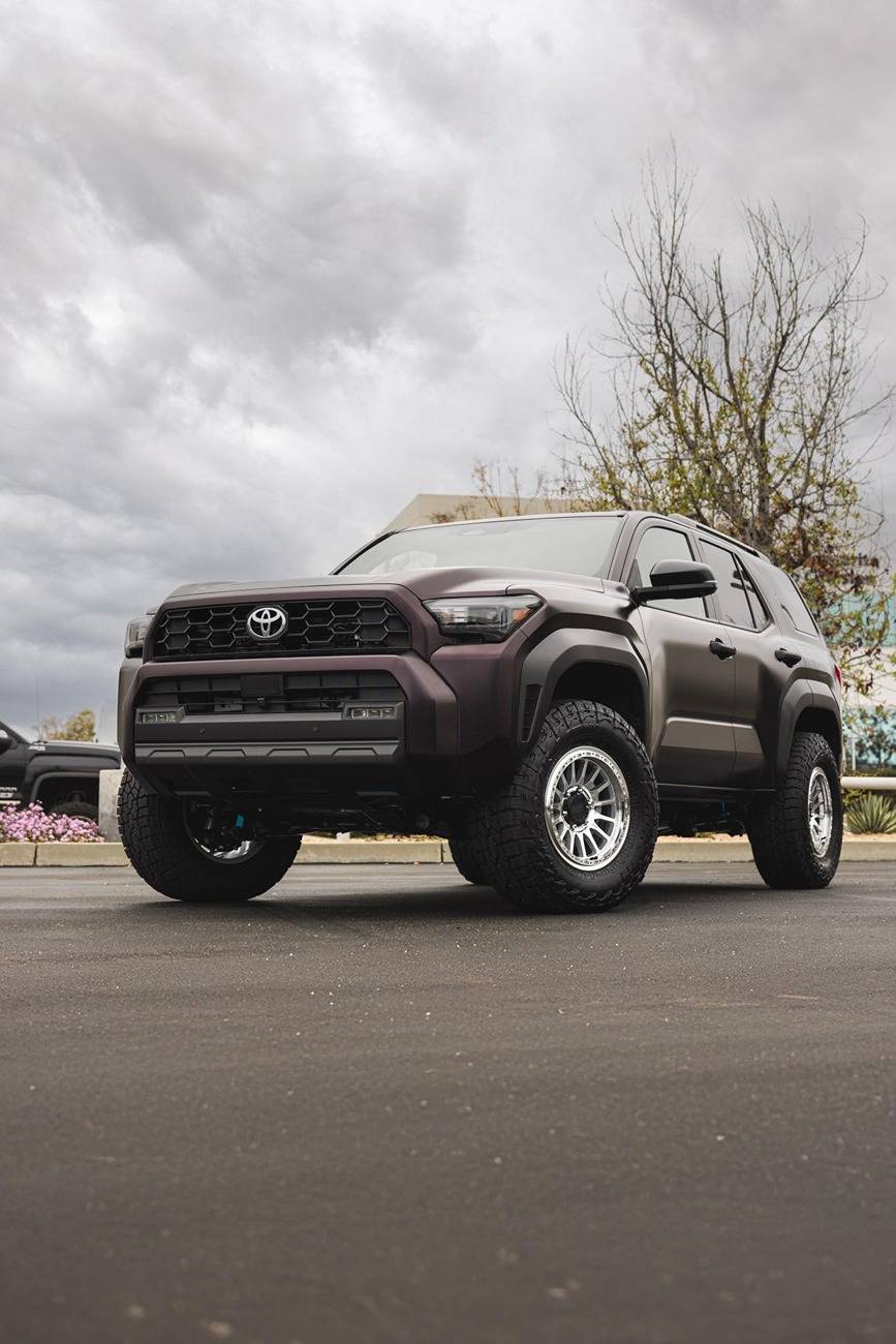 Vinyl wrapped 2025 4Runner build: 2" level lift, +25 offset RRW wheels ...