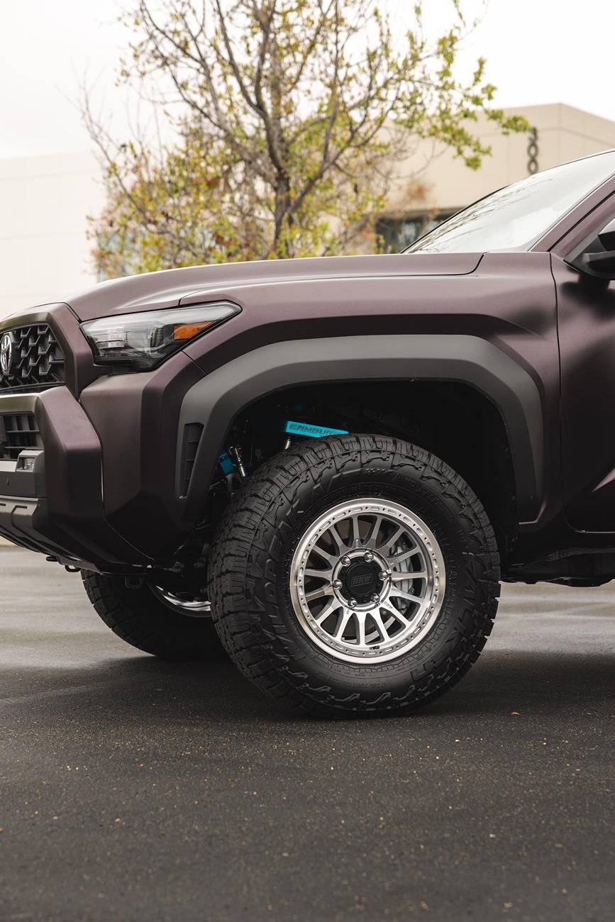 Vinyl wrapped 2025 4Runner build: 2" level lift, +25 offset RRW wheels ...