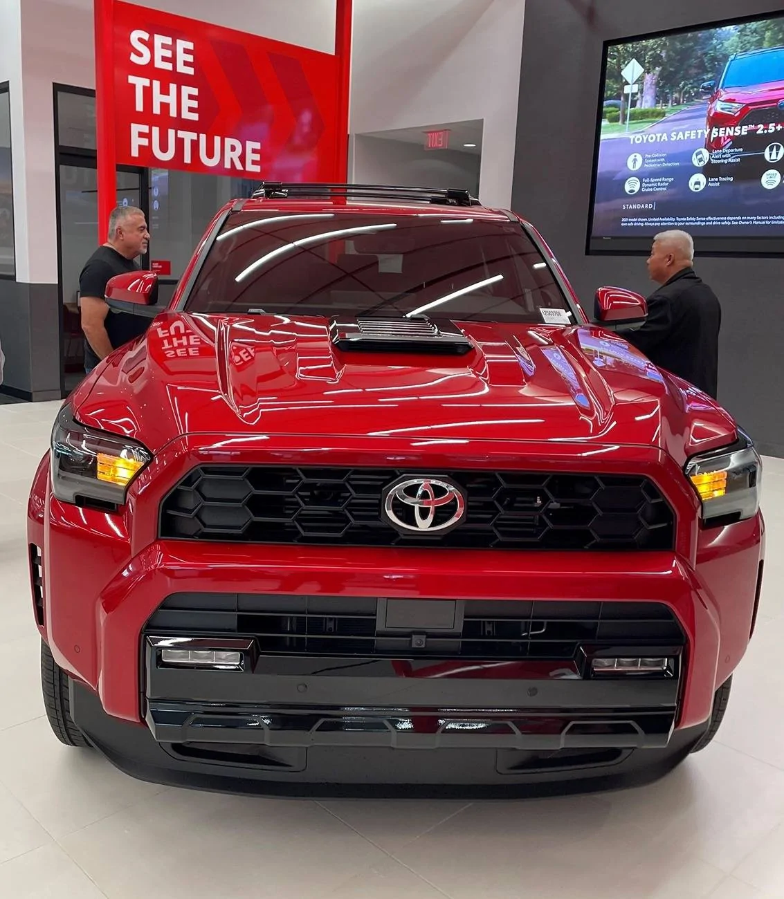 Supersonic Red TRD Sport Premium 2025 4Runner 6th Gen First Look ...