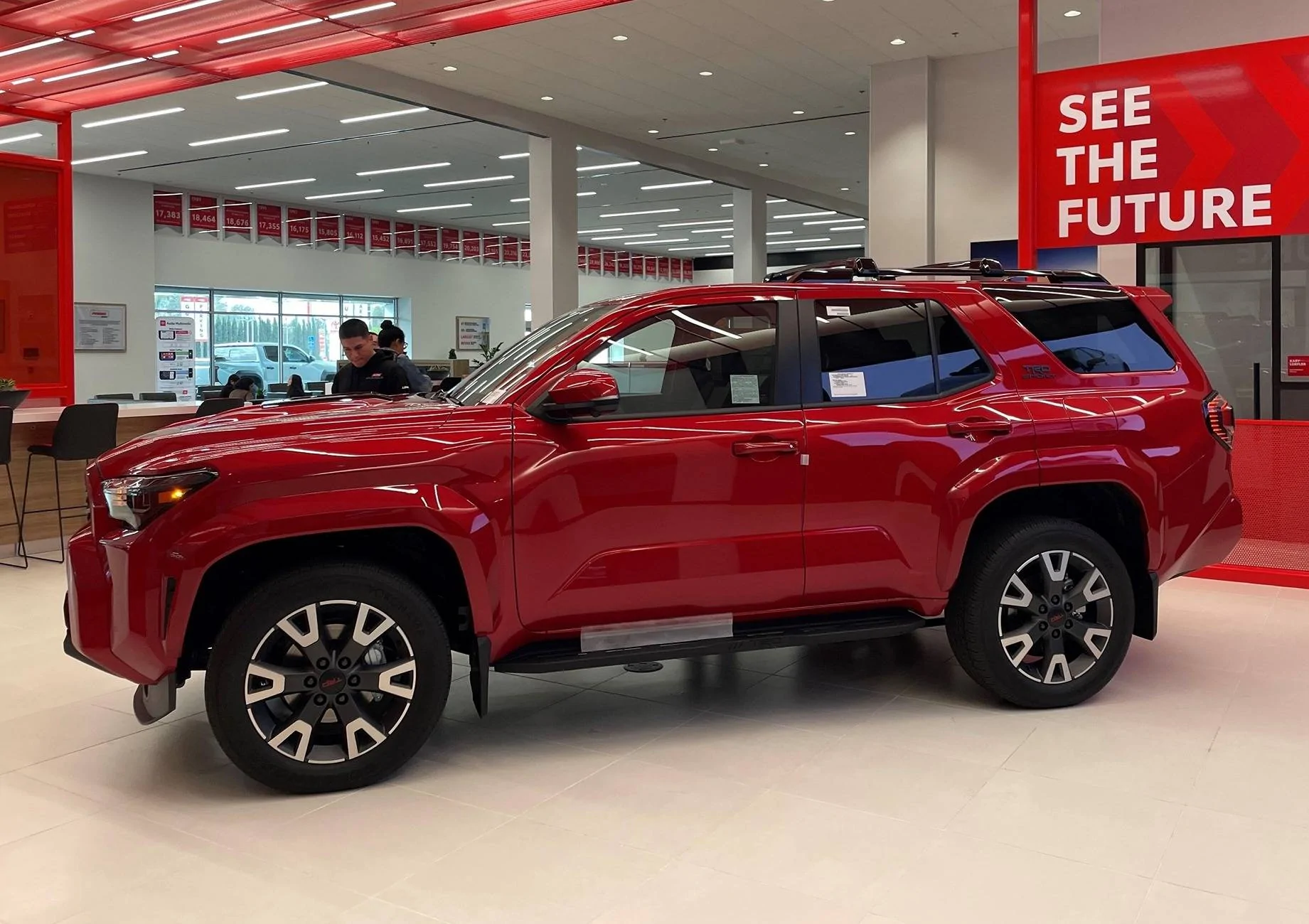 Supersonic Red TRD Sport Premium 2025 4Runner 6th Gen First Look ...