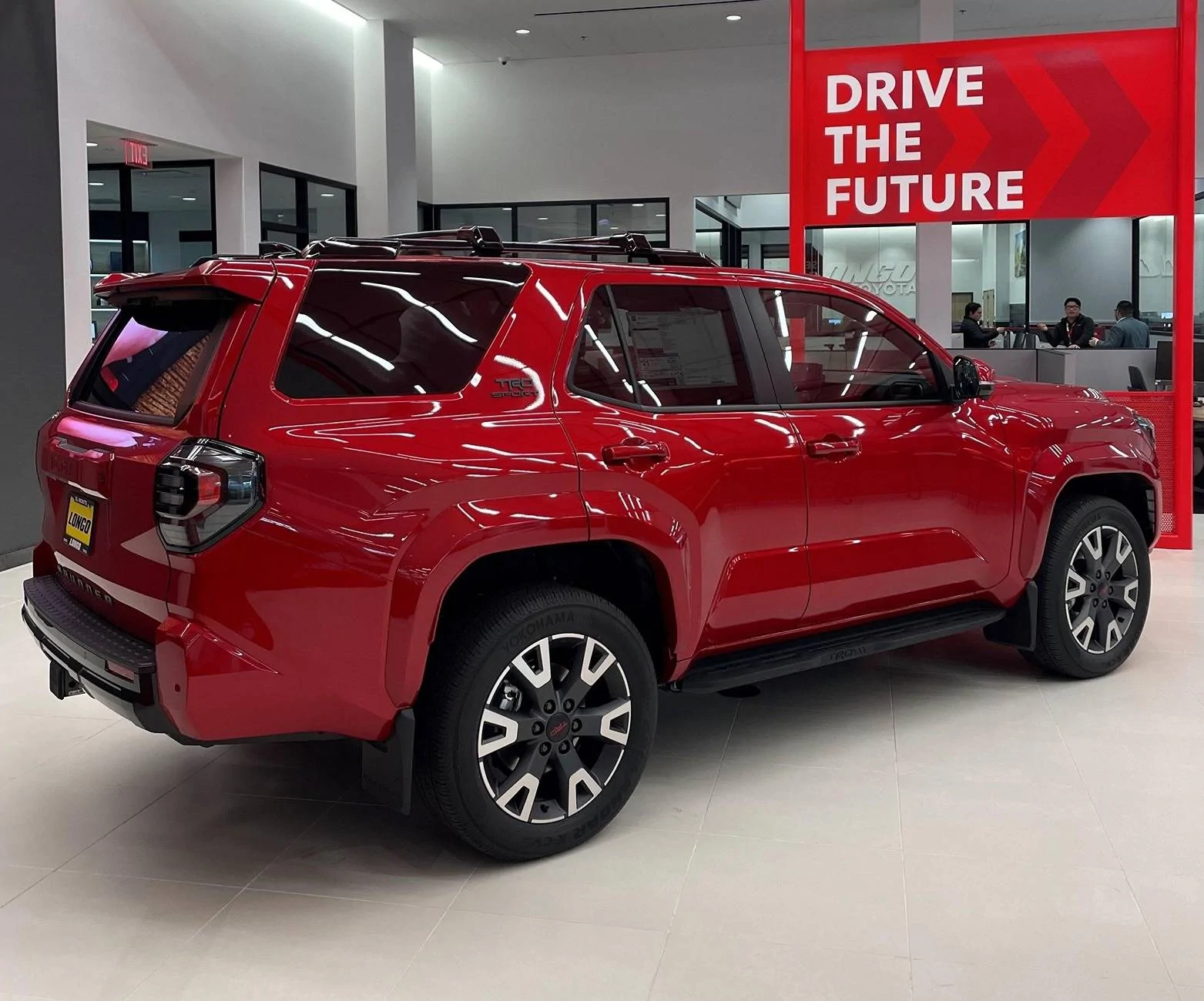 Supersonic Red TRD Sport Premium 2025 4Runner 6th Gen First Look ...