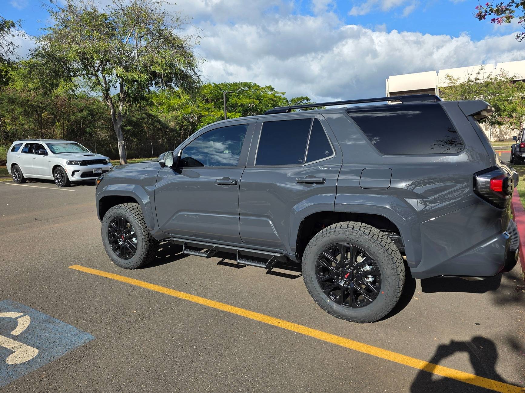 20" inch Tundra wheels installed on TRD Sport 2025 4Runner 6th Gen ...
