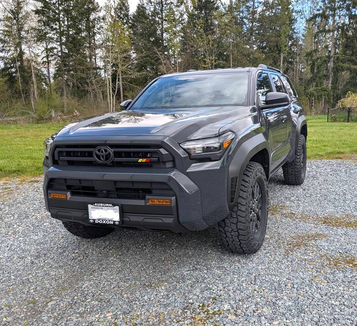 285/70R17 Baja Boss A/T tires on stock SR5 wheels, no rub | 2025 ...