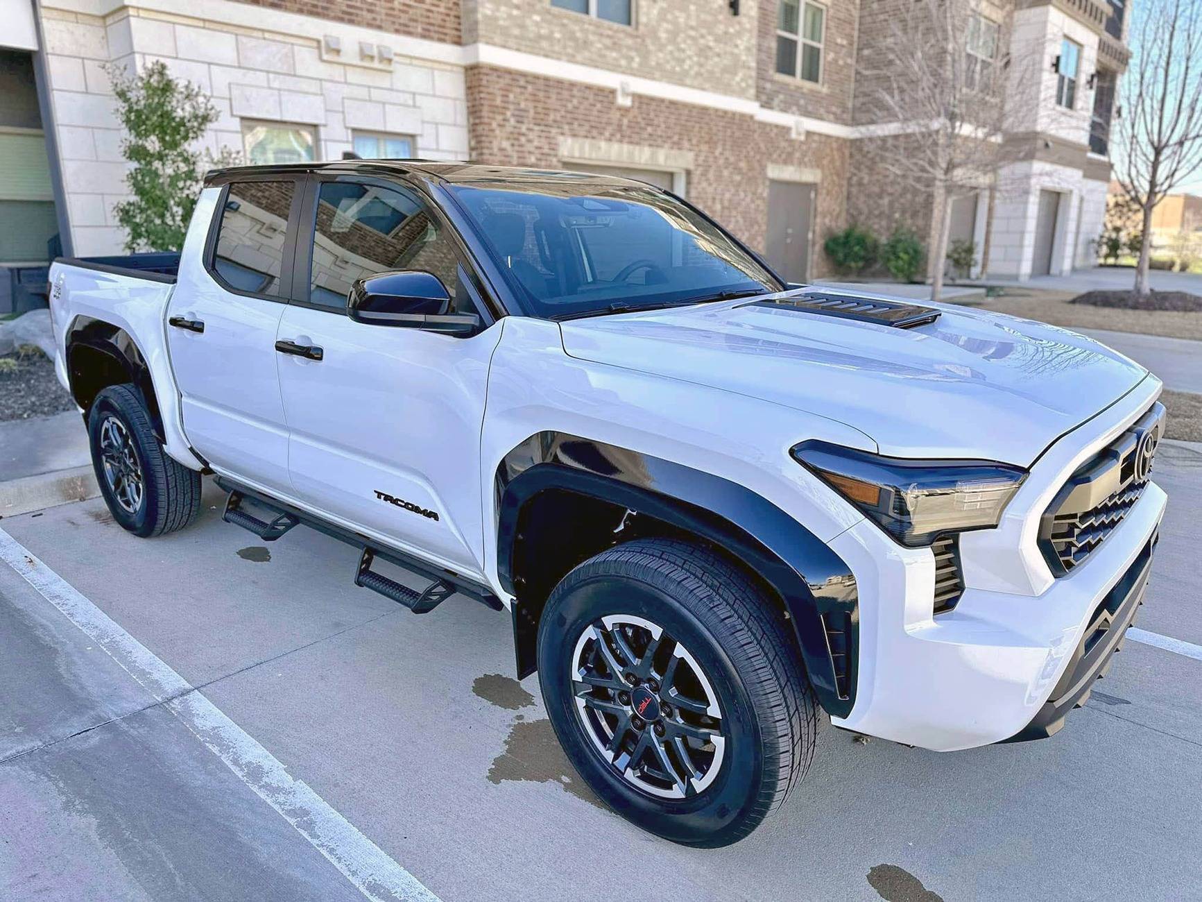 Fender flares in spray bedliner, vinyl wrap or PPF film? | 2025 4Runner ...