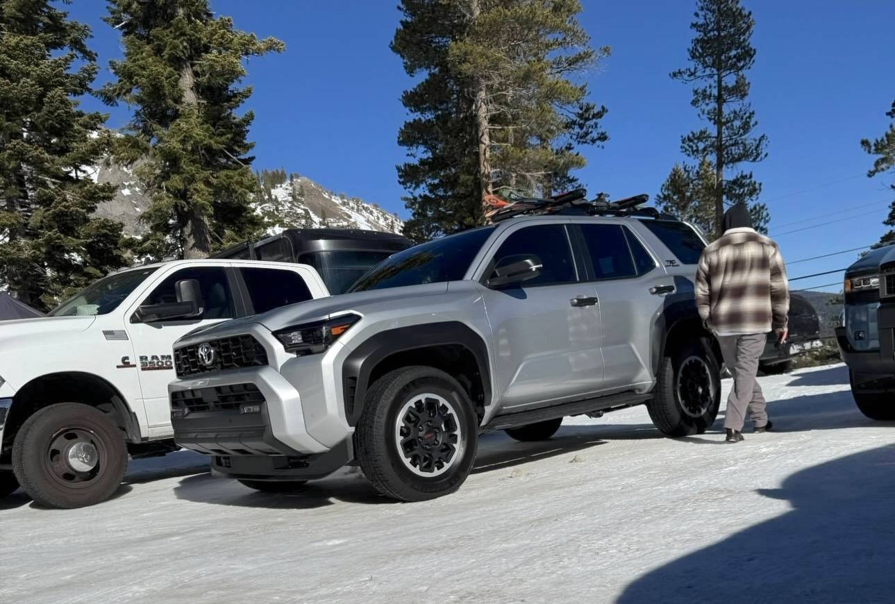 Cutting Edge 2025 4Runner TRD Off-Road spotted in Tahoe | 2025 4Runner ...