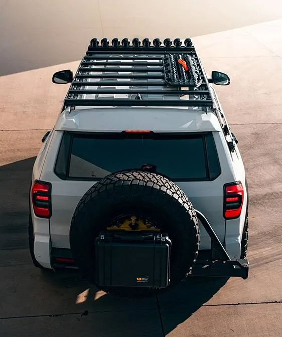 37's fitted on 6th gen 2025 4Runner by Westcott (37" inch tires + gold ...
