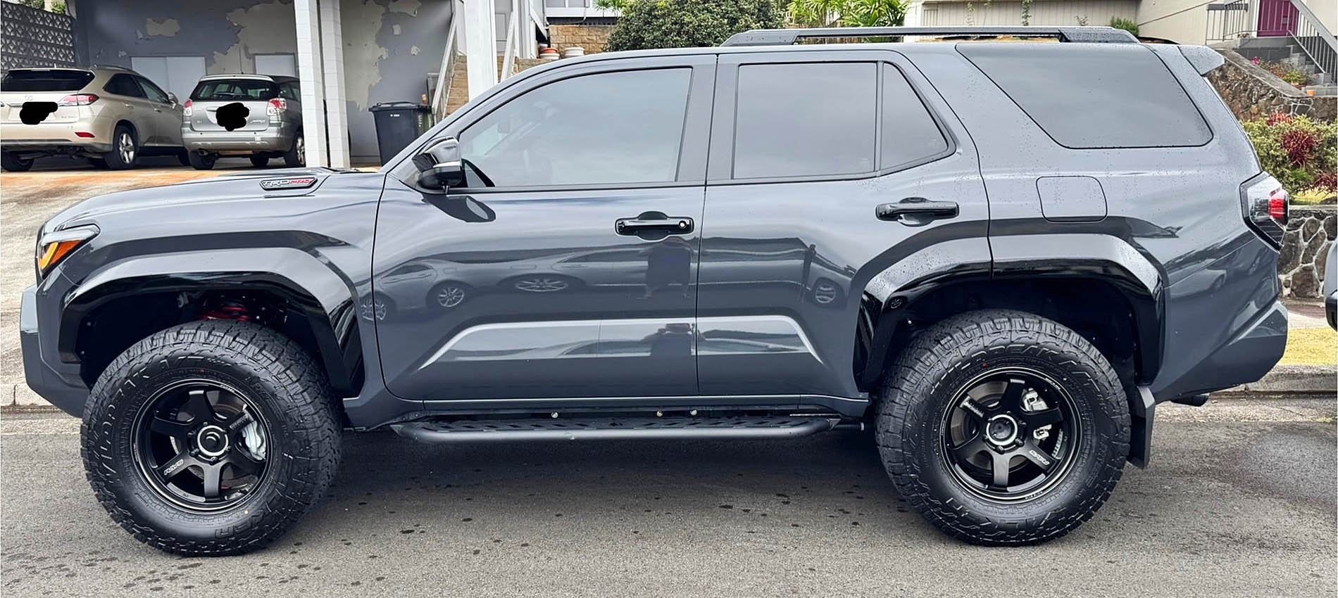 TRD Pro build: Falken AT4W 285/70/18 on Volks TE37SB, Greenlane ...