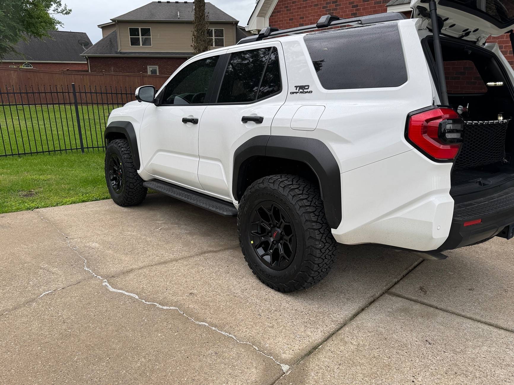Anyone running TRD Pro wheels with 275/70/18 Falken Wildpeak AT4Ws ...