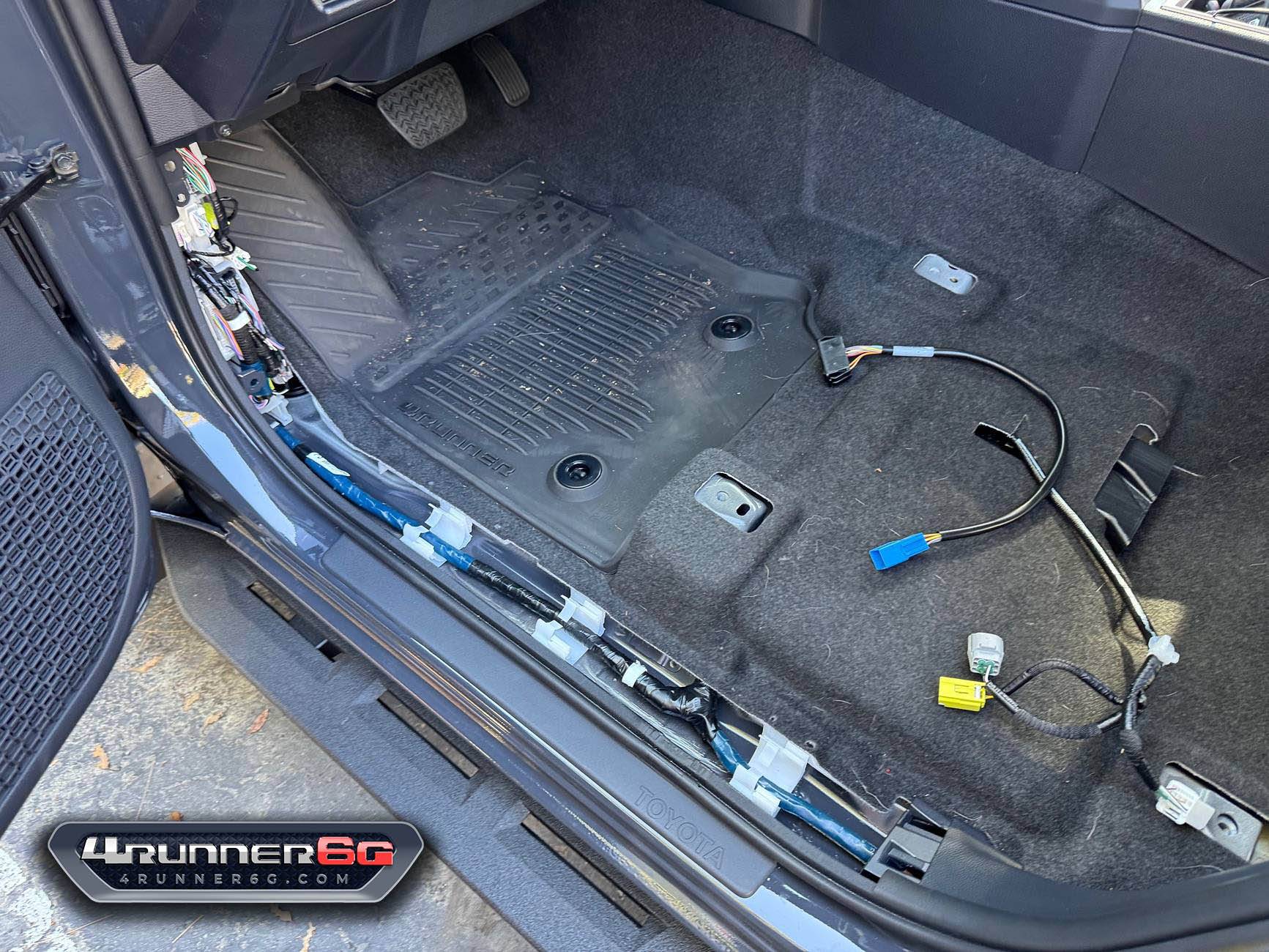 Harness locations under the front panel - photos | 2025 4Runner Forum ...