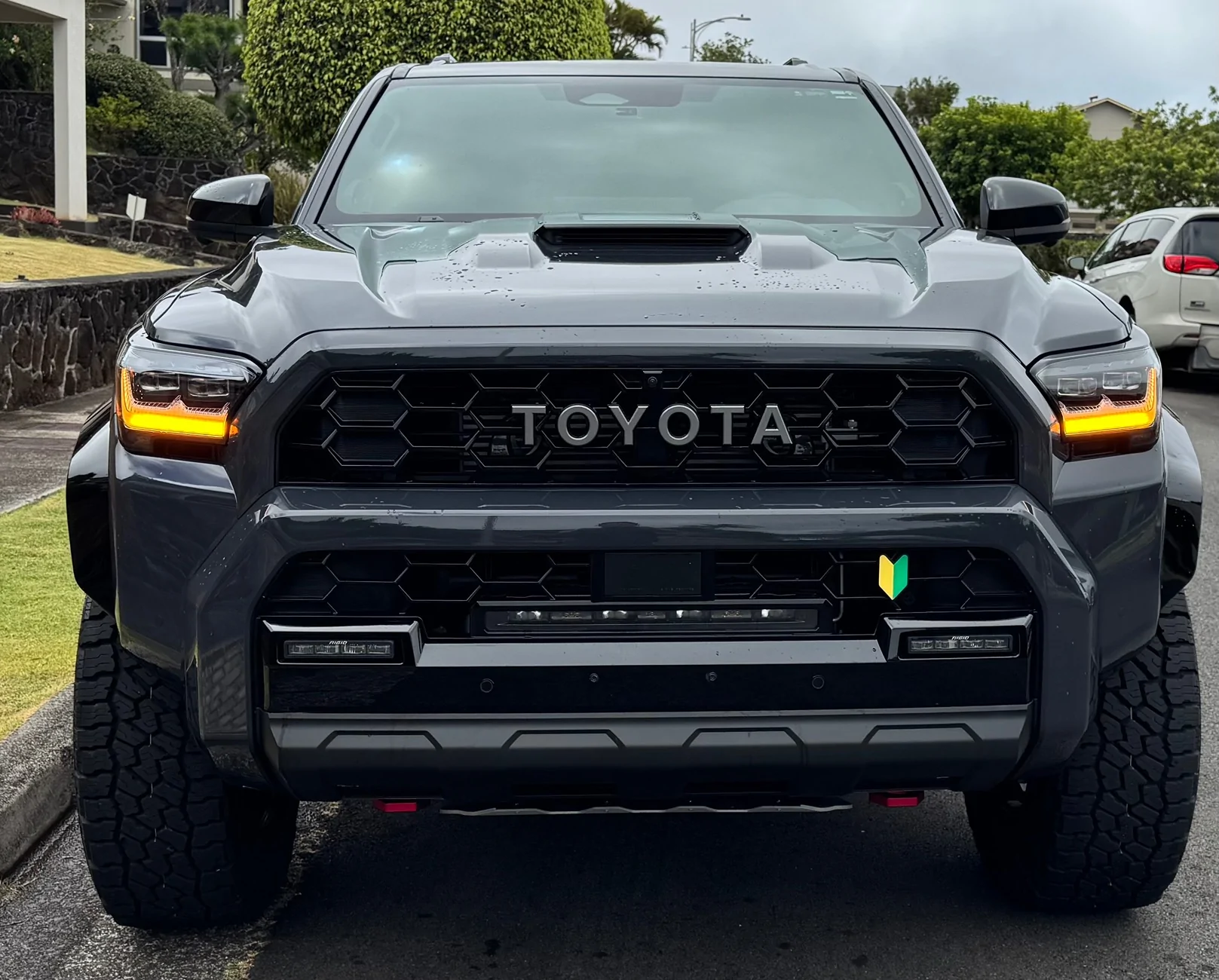 TRD Pro build: Falken AT4W 285/70/18 on Volks TE37SB, Greenlane ...