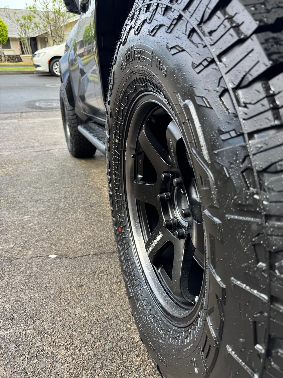 TRD Pro build: Falken AT4W 285/70/18 on Volks TE37SB, Greenlane ...