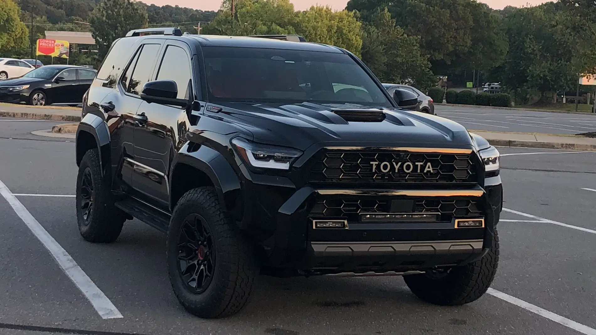Black 2024 4runner Trd Pro