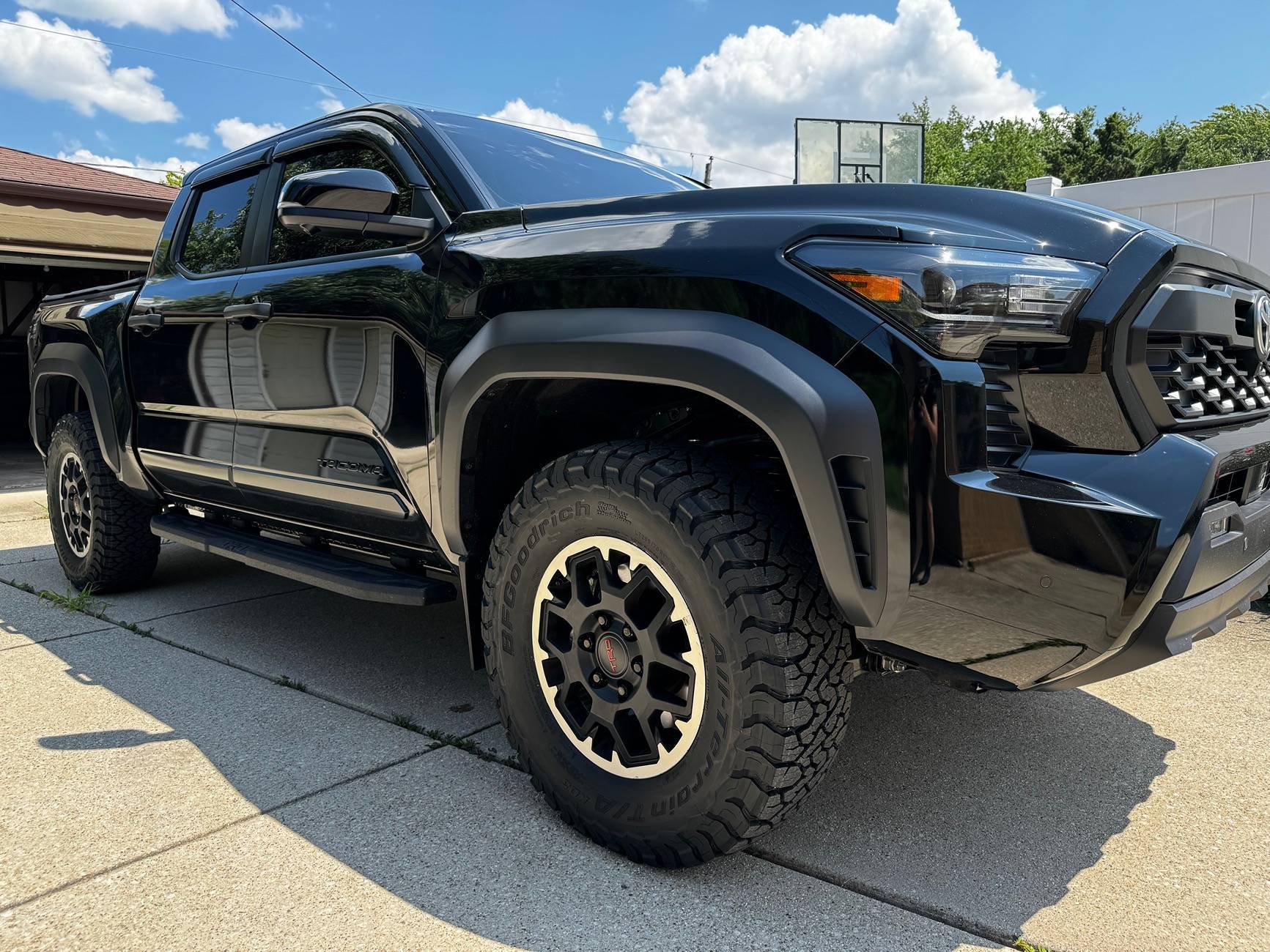 Bigggest largest tire that fits upgraded 18" TRD black wheels (on TRD ...
