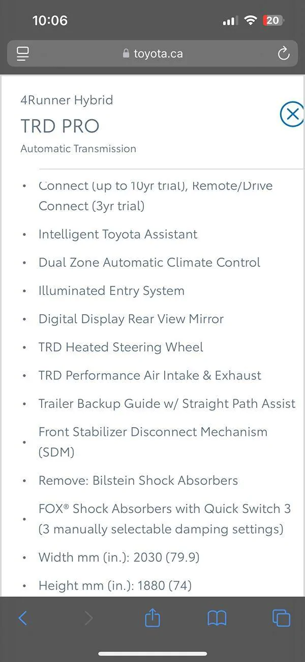 Does 4Runner TRD Pro come with TRD Exhaust and TRD Cold Air Intake ...