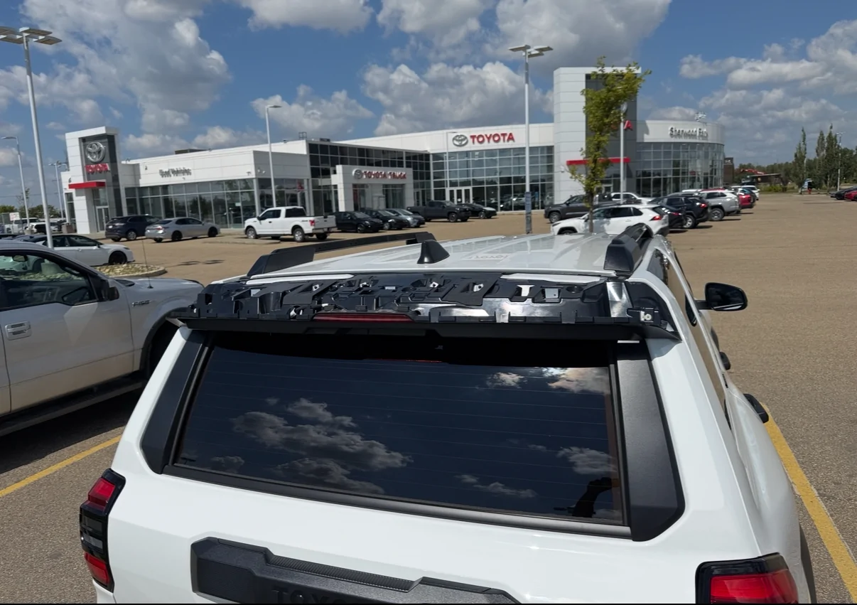 Rear spoiler fitment concern | 2025 4Runner Forum (6th Gen) Community ...
