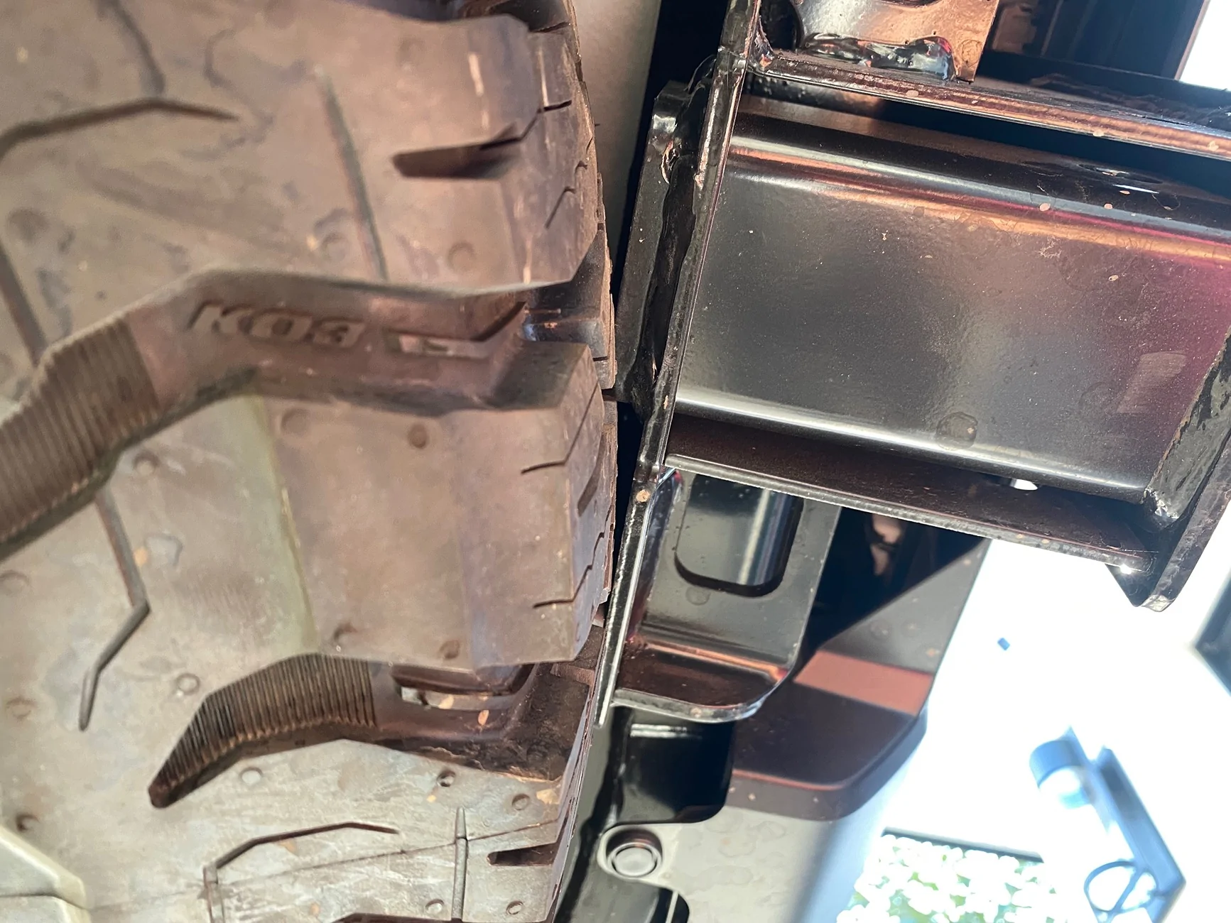 Largest size spare tire fit in undermount carrier? | 2025 4Runner Forum ...