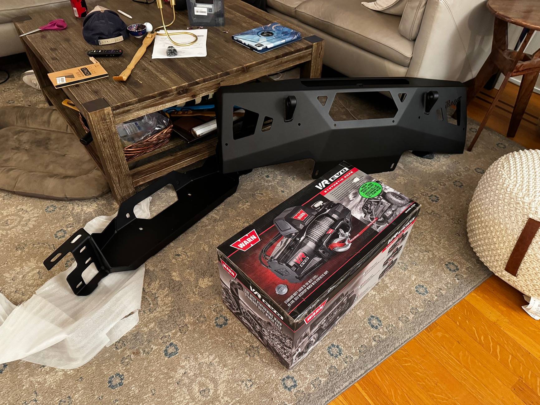 RAGO CENTER MOUNT WINCH FRONT BUMPER (HYBRID INSTALL QUESTION) | 2025 4Runner Forum (6th Gen ...