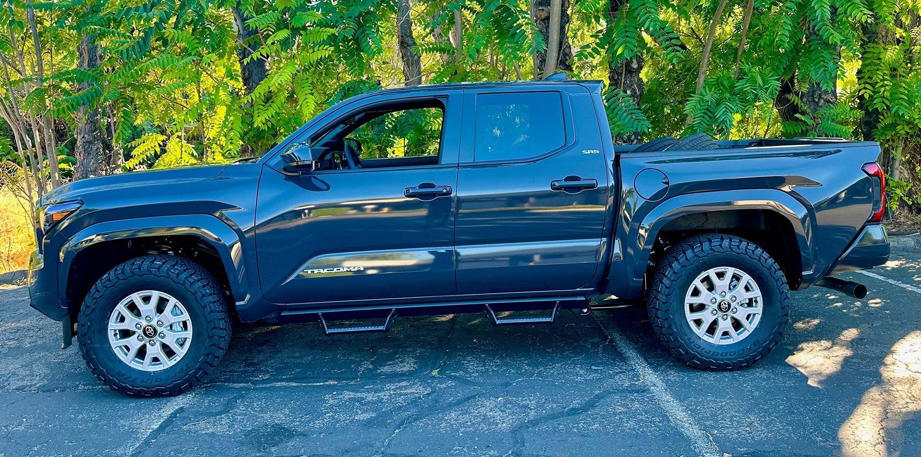 Biggest largest tire for 2025 SR5 6th gen with no lift / no cutting ...