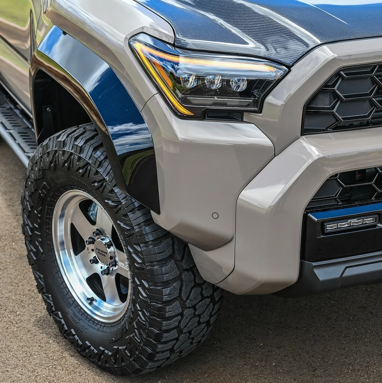 Mudbath TRD Pro Build: Kings 2.5, Eibach Springs, Advan GT +20 Offset ...