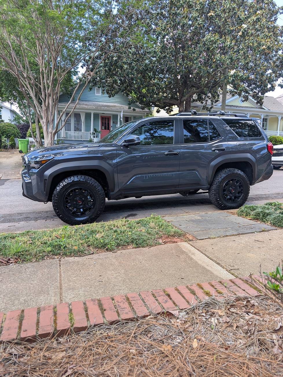 Underground TRD ORP w/ Nitto Ridge Grapplers 265/70R18 on TRD Matte ...