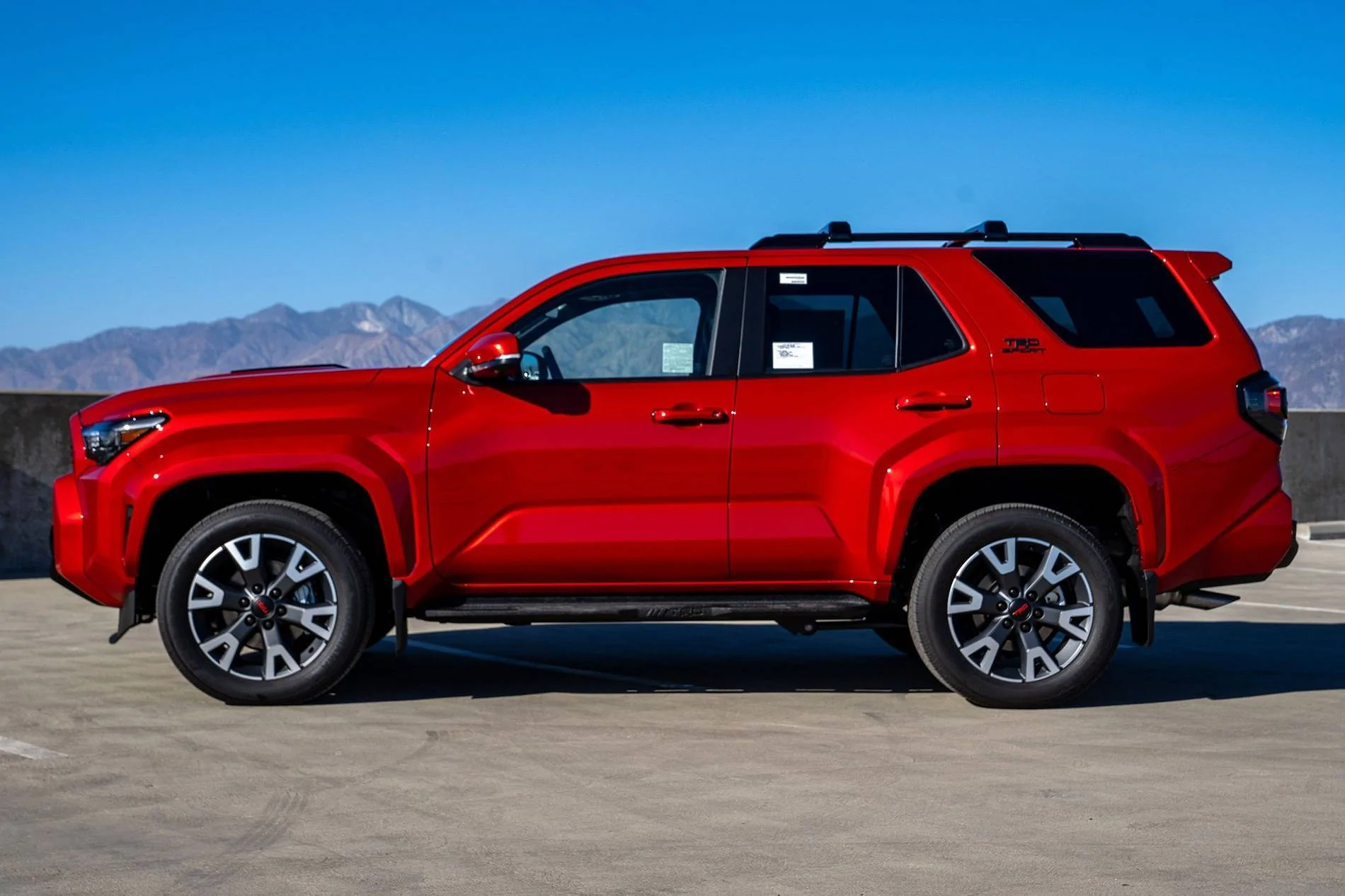 Supersonic Red TRD Sport Premium 2025 4Runner 6th Gen First Look ...