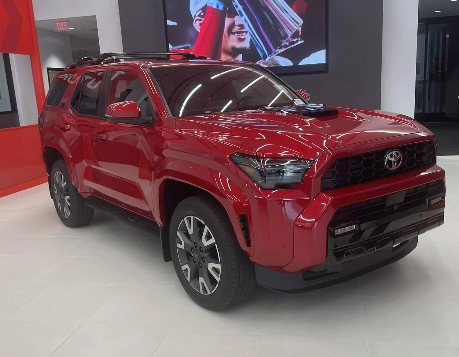 Supersonic Red TRD Sport Premium 2025 4Runner 6th Gen First Look ...