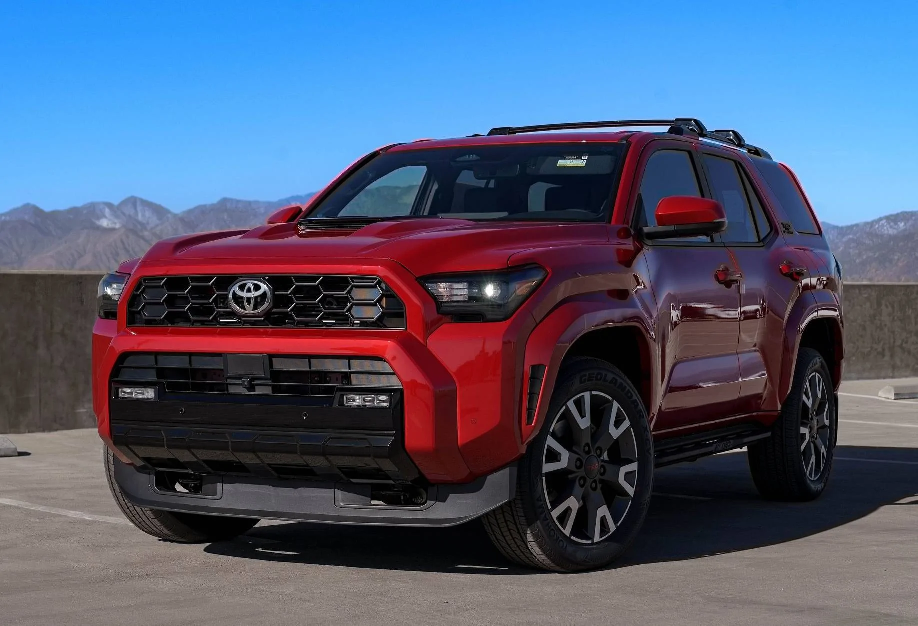 Supersonic Red TRD Sport Premium 2025 4Runner 6th Gen First Look ...