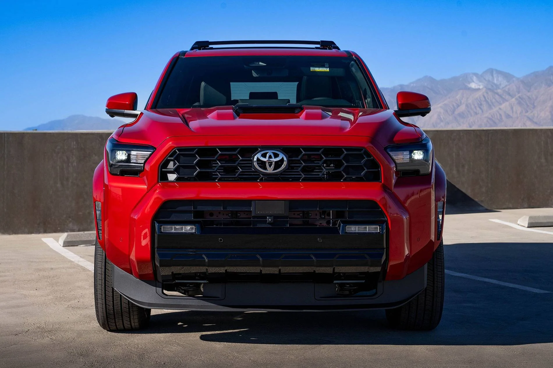 Supersonic Red TRD Sport Premium 2025 4Runner 6th Gen First Look ...