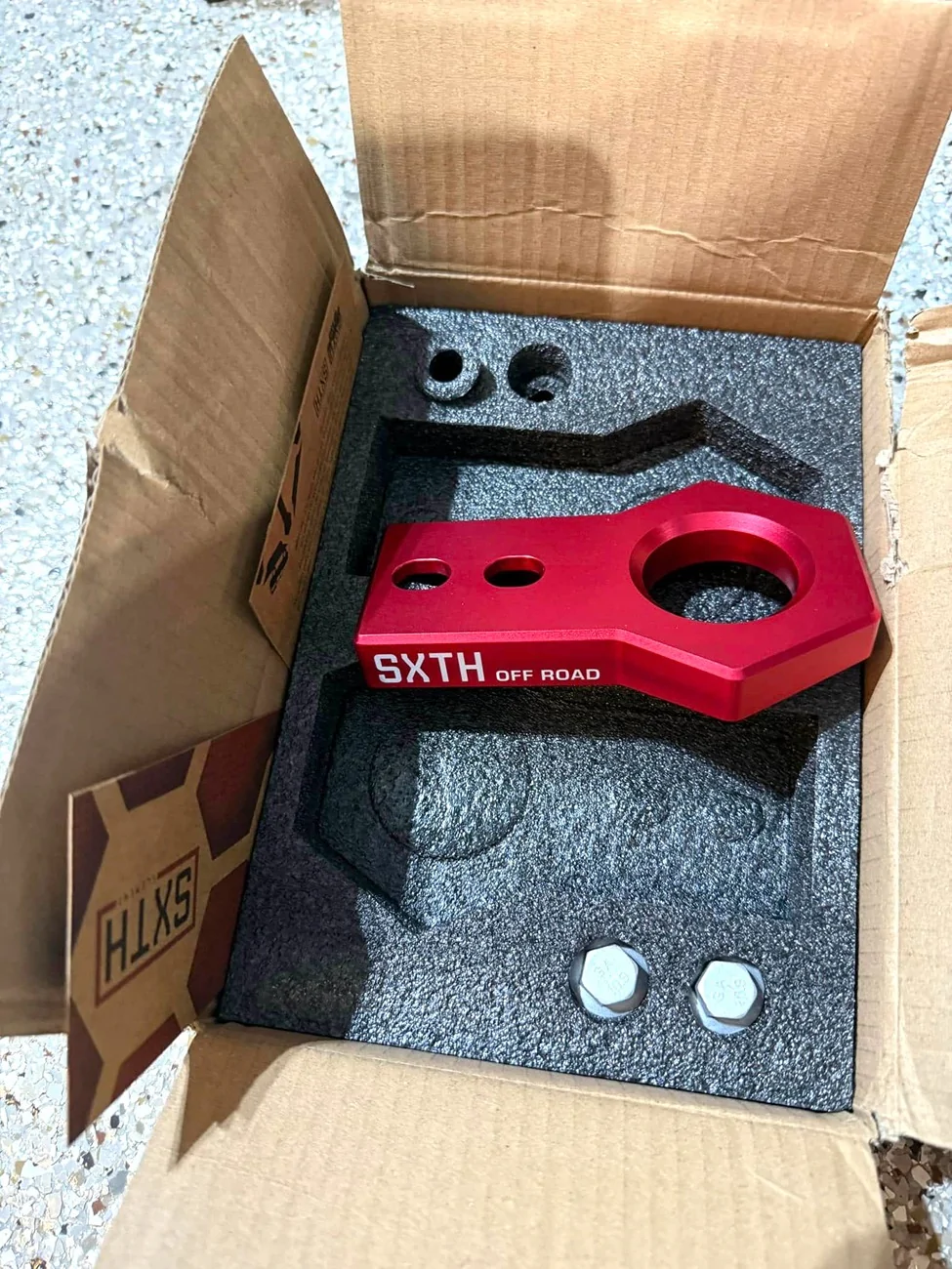 SXTH recovery tow hooks points (Red) installed on 4runner 6th gen | 2025 4Runner Forum (6th Gen ...