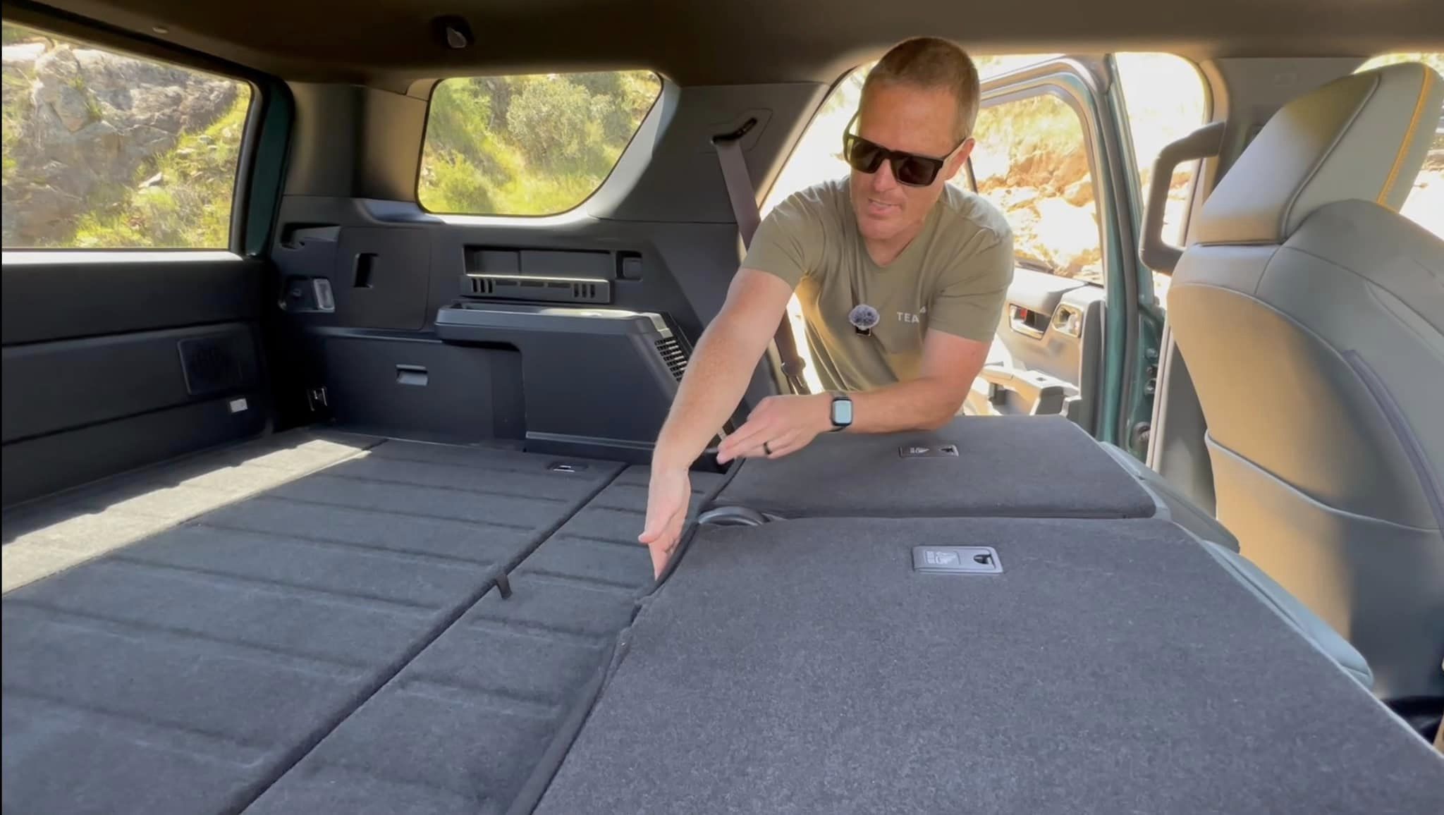 Back feat folds flat in 2025 4Runner 6th Gen (Hybrid & Non-Hybrid ...