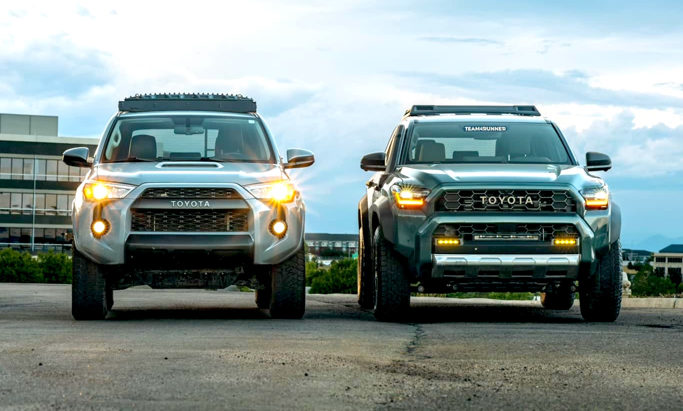 6th Gen 4Runner vs. 5th Gen comparison side-by-side (Trailhunter vs. TRD Pro) | 2025 4Runner ...