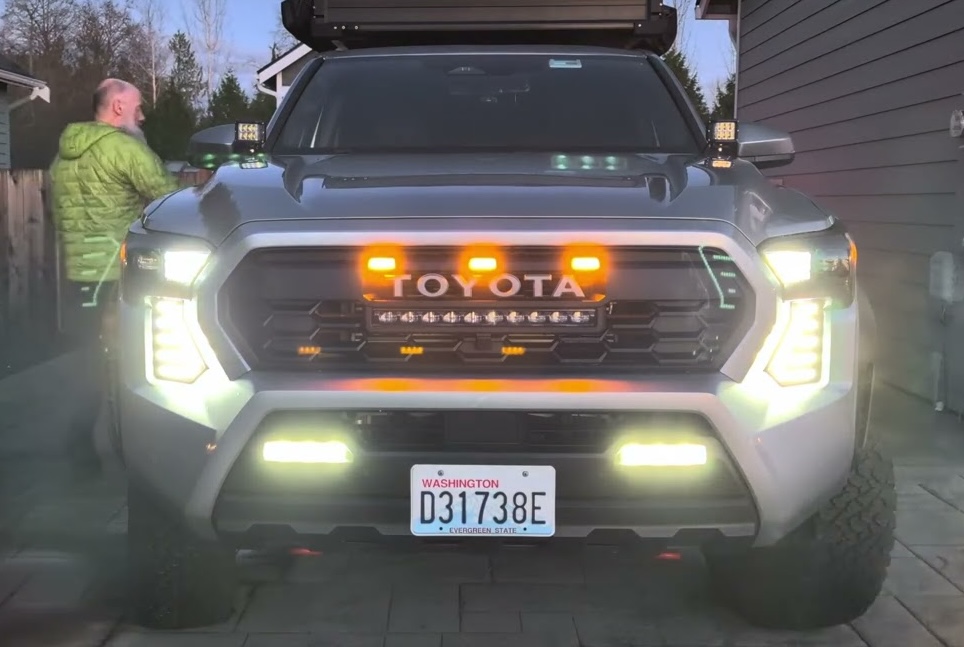 DIY: Grill + Raptor Lights + Light Bar + Power Distribution Install ...