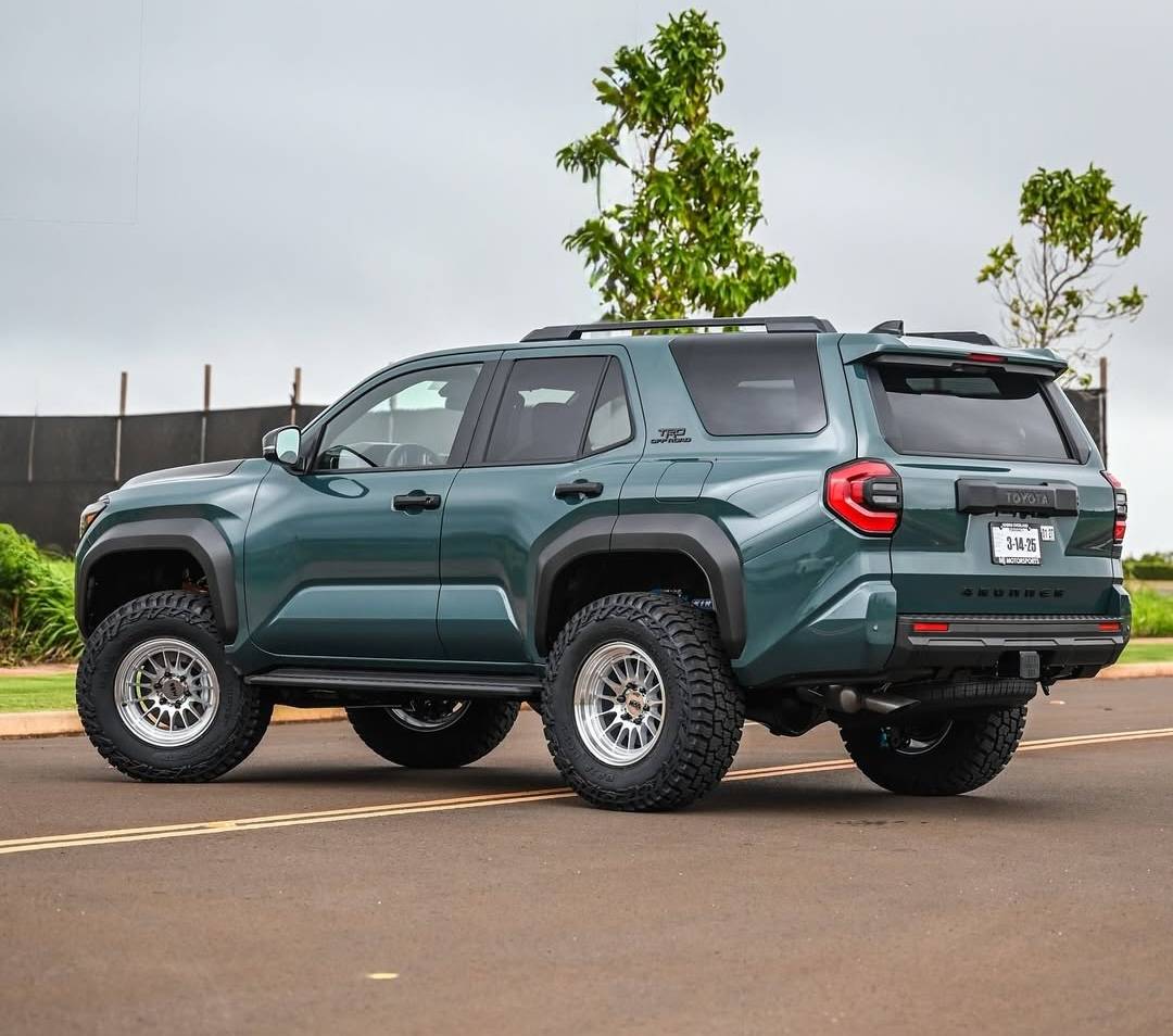 2025 4Runner TRD Off-Road build: 0 offset wheels, Mickey Thompson Baja ...