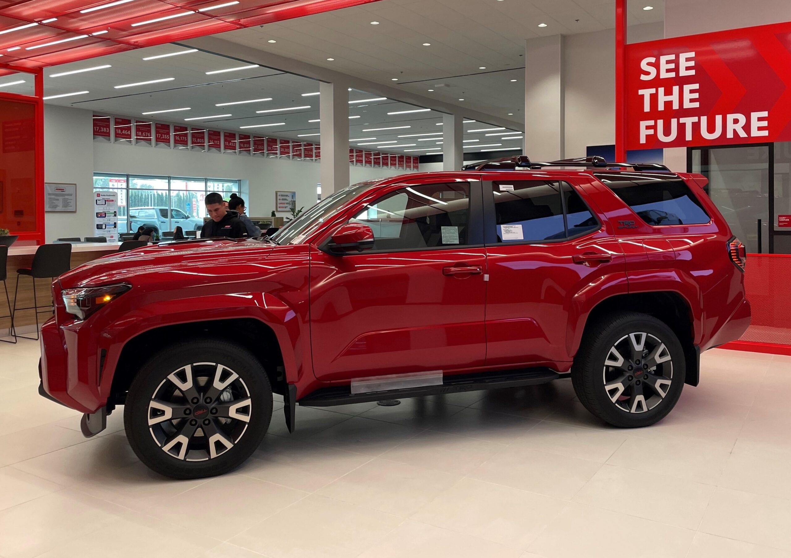 Supersonic Red TRD Sport Premium 2025 4Runner 6th Gen First Look ...