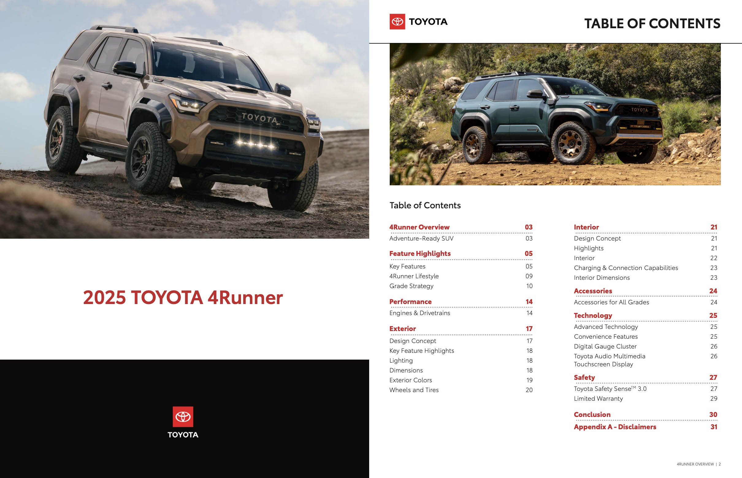 2025 4Runner Product & Trims Guide 📒 | 2025 4Runner Forum (6th Gen ...