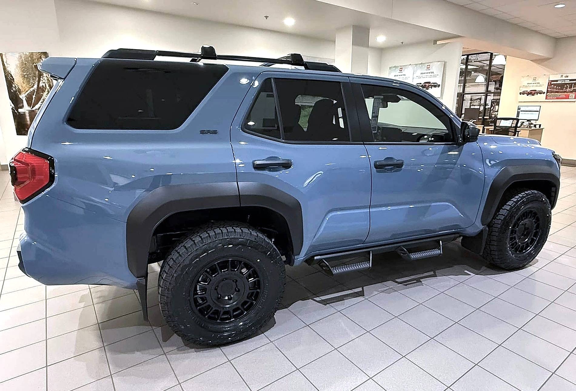 Black Rhino Wheels (BR015) on 2025 4Runner SR5 6th Gen Heritage Blue ...