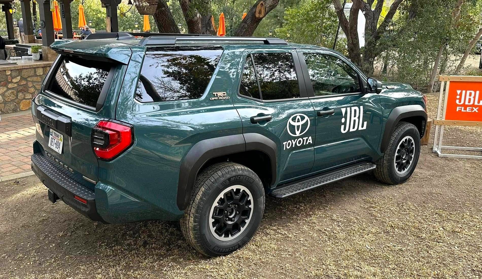 Everest TRD Off-Road w/ Bronze Badge Overlays & Inserts (JBL ...