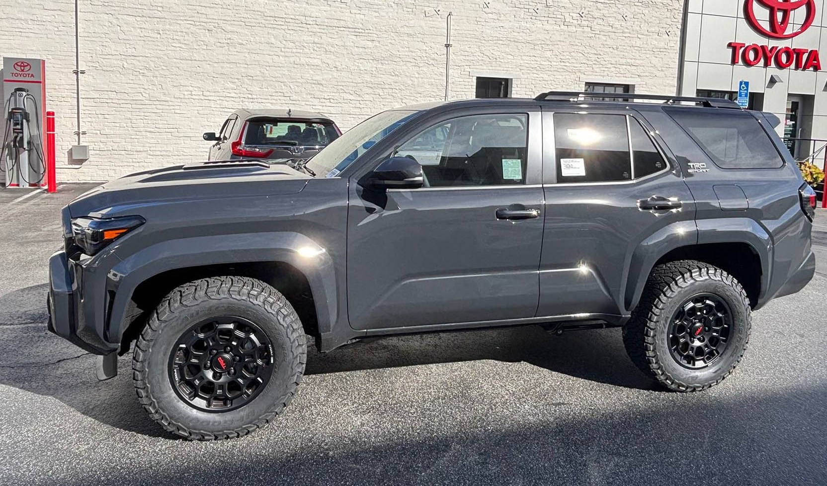 Factory Sequoia/Tundra OEM BBS Forged wheels + KO3 tires installed on 2025 4Runner 6th gen ...