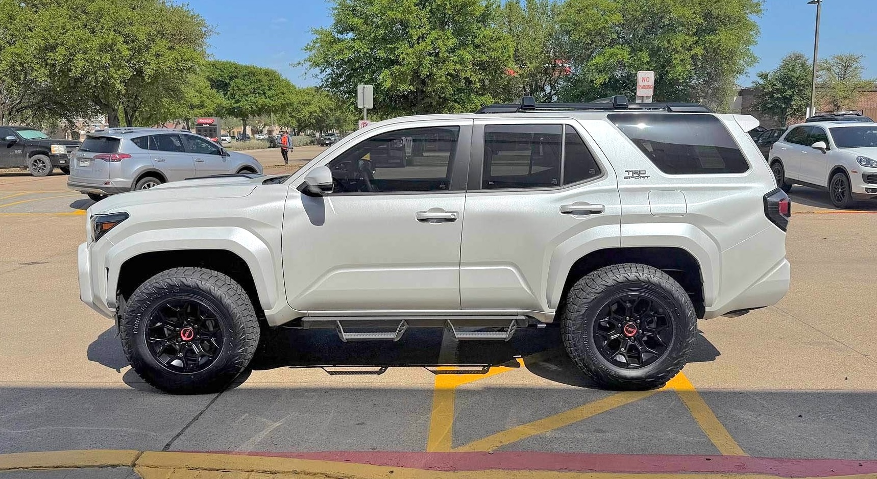 TRD Sport on 1" Lift + 18" TRD Pro Wheels + 275/70/R18 Nitto Terra ...