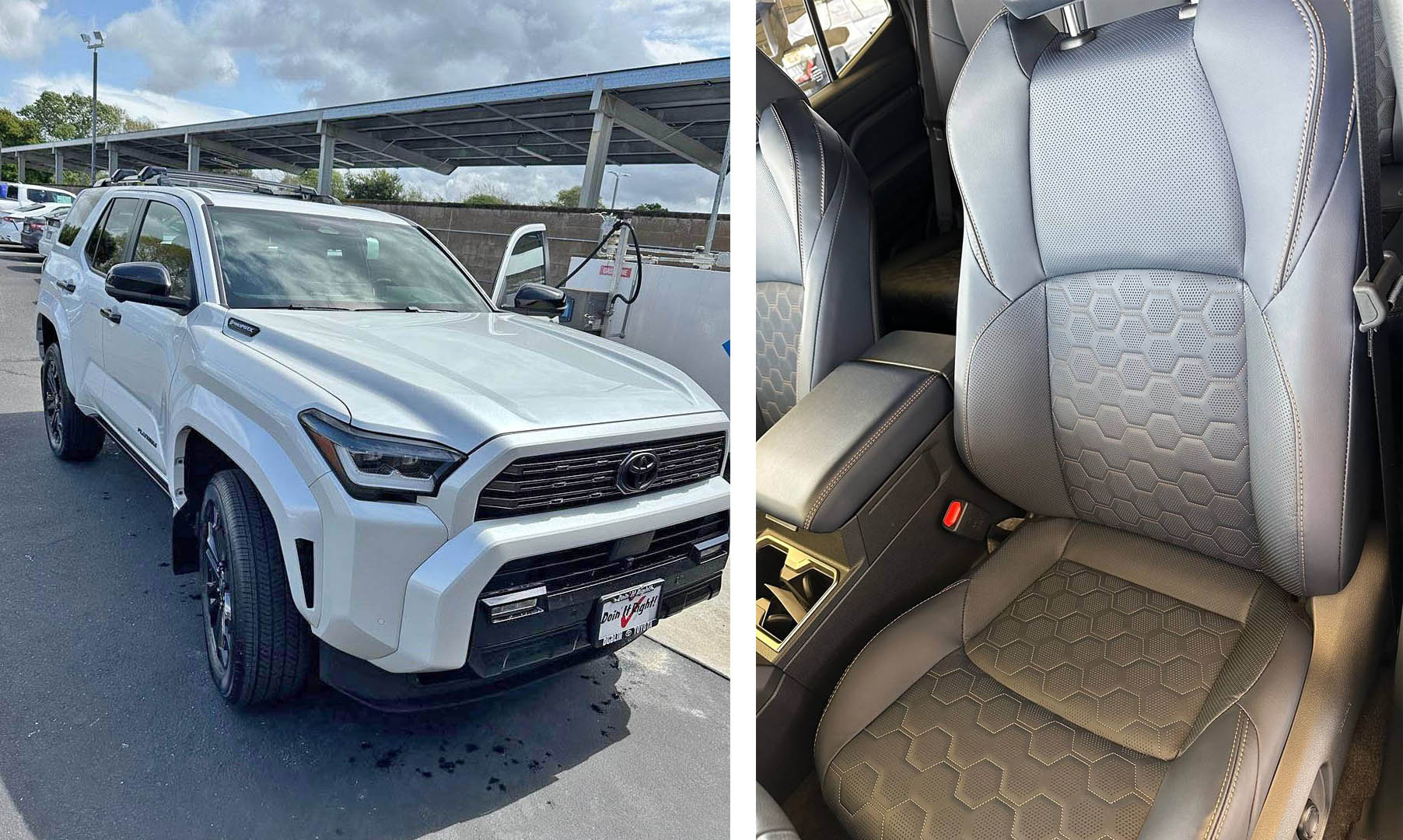 Platinum Hybrid 2025 4Runner Delivered! (Wind Chill Pearl / Dark Navy ...