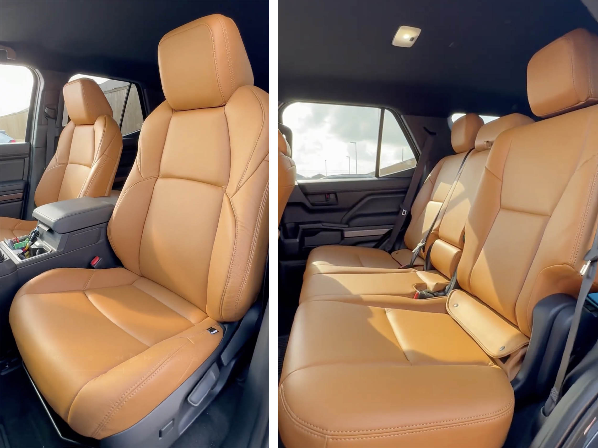 Katzkin leather seat covers (Autumn color) in 2025 4Runner | 2025 ...
