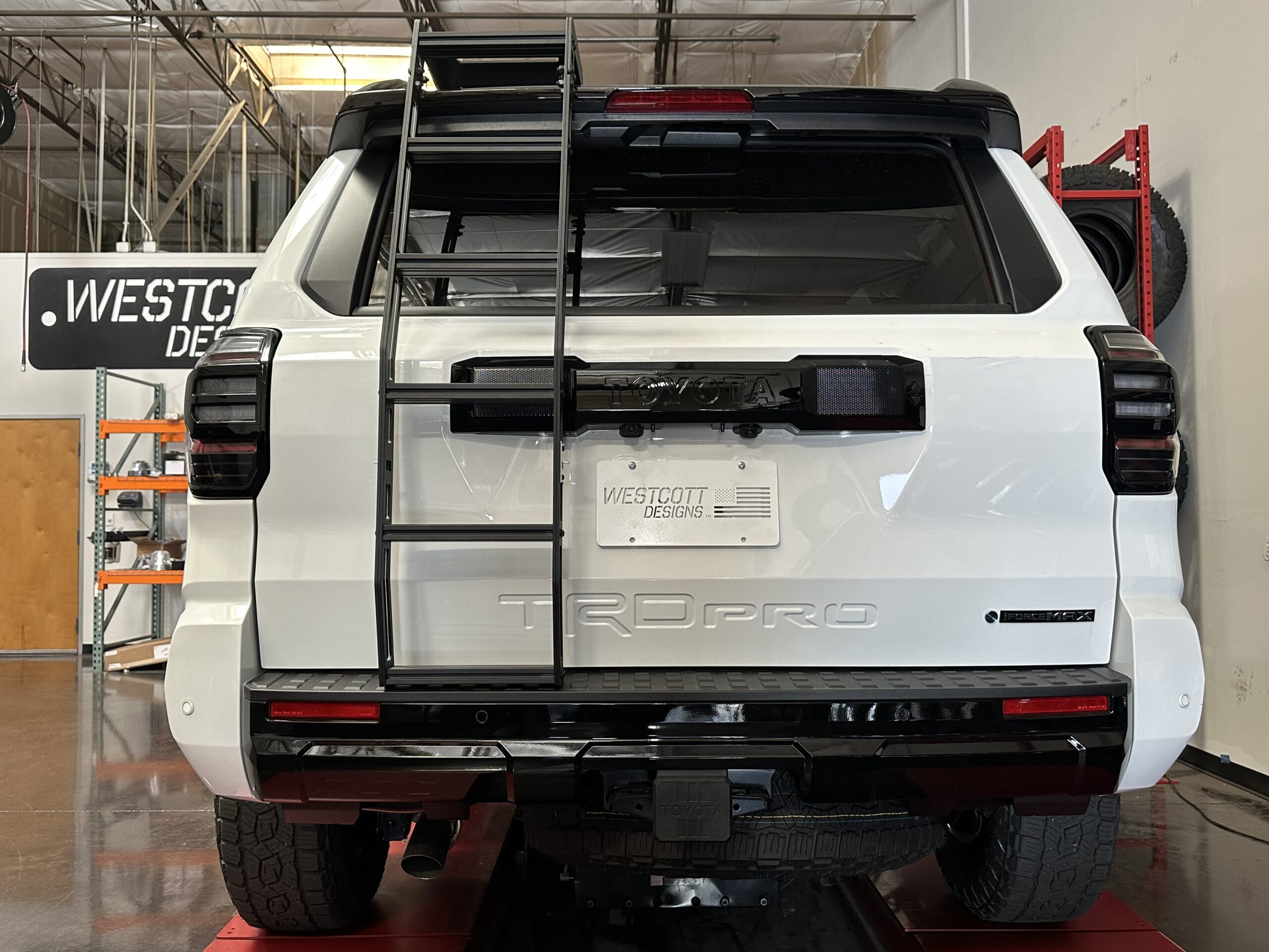 Ladder for 4Runner 6th Gen by Westcott (to access roof) | 2025 4Runner ...