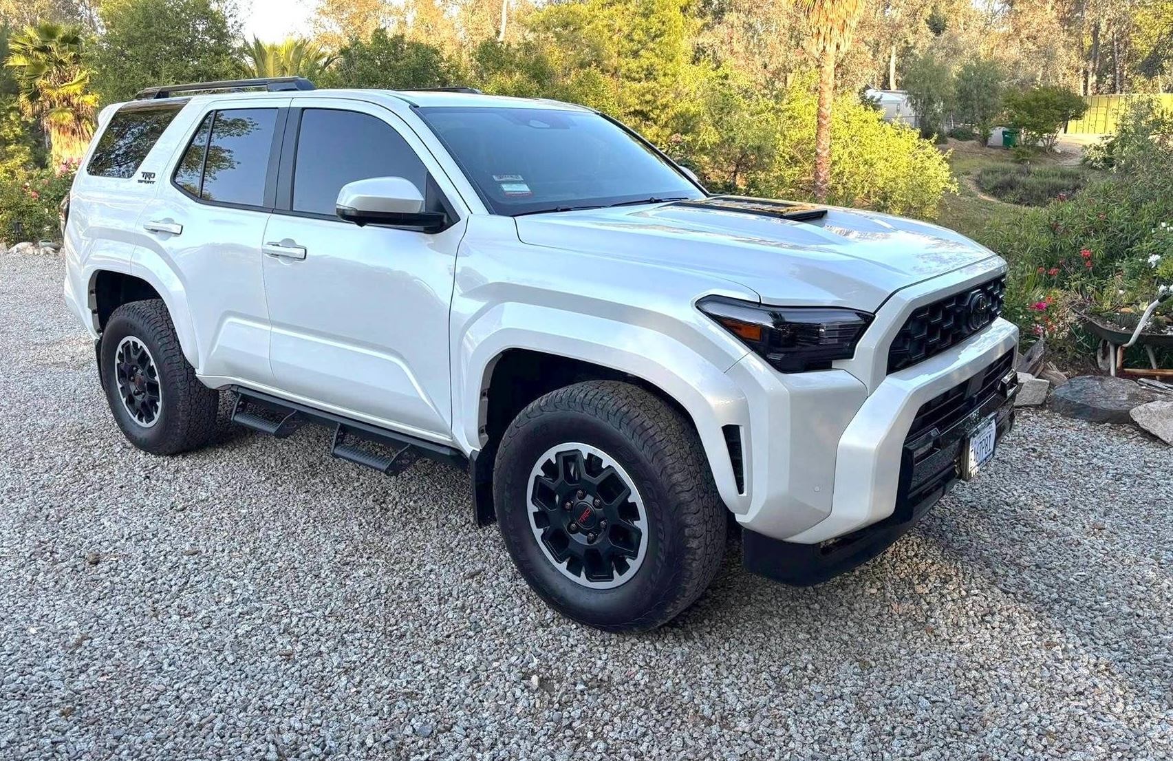 TRD Off-Road wheels and 1" spacers installed on TRD Sport | 2025 ...