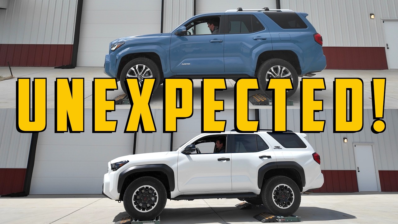 4WD System Comparison: 2025 4Runner TRD Off-Road vs. Limited Torture ...