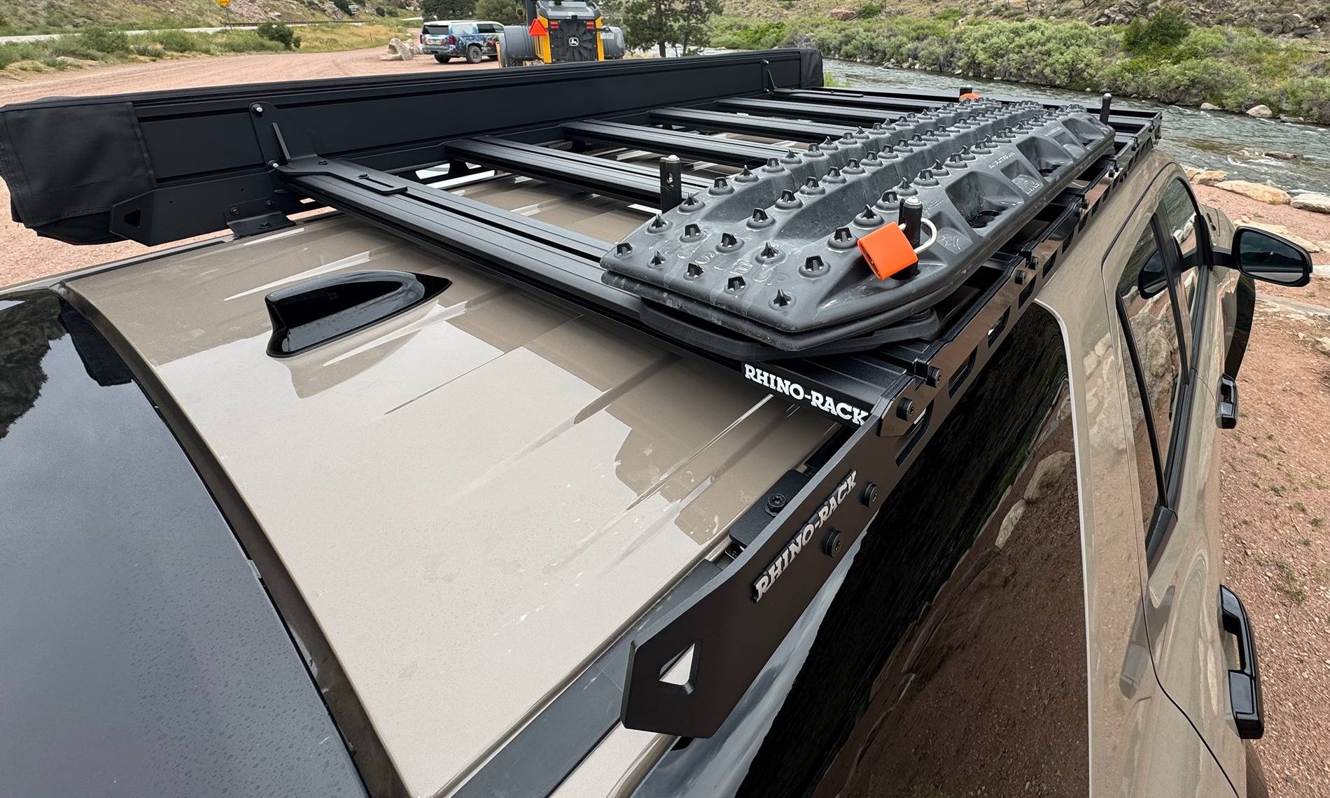 Rhino Rack Reconn roof rack installed on 2024 4Runner 6th Gen TRD Pro ...