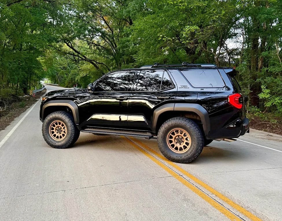 Round 1 mods done - BLACK ORP HYBRID on 35's: Open Country AT 35x12.5 ...