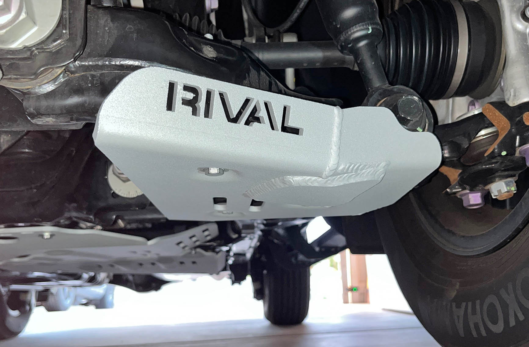 Rival 4x4 Lower control arms (LCA) skid plates, transfer case skid ...